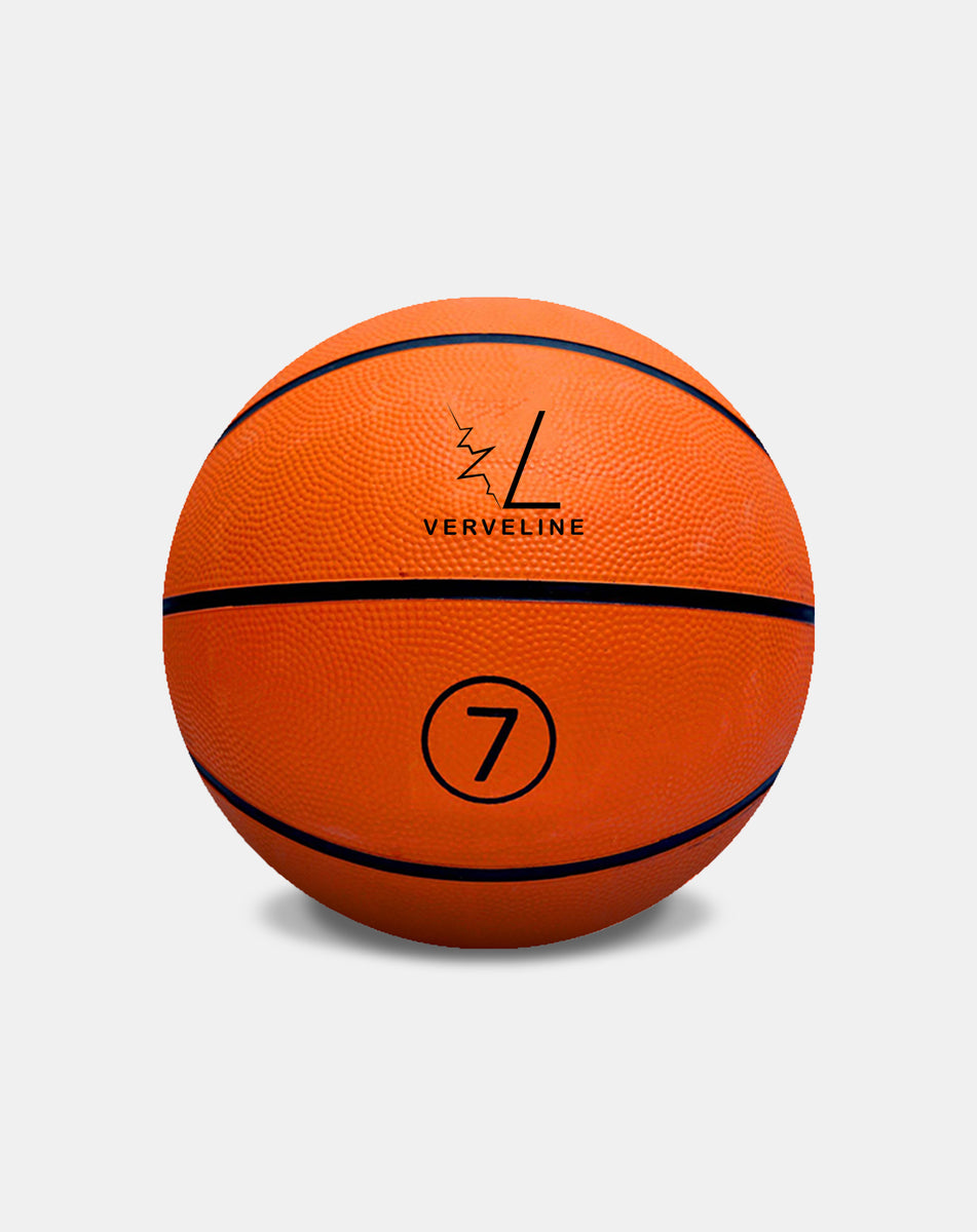 BASKETBALL 7 Basketball Size 7 - Rubber Cover, Pressure Lock Bladder ...